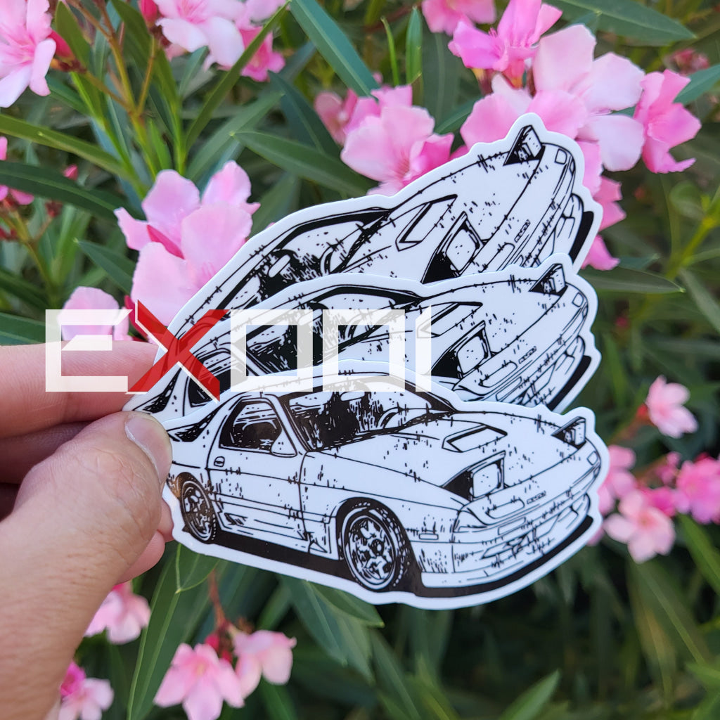Mazda RX-7 - Sticker – EX_001
