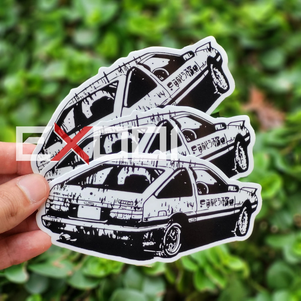 Trueno AE86 - Sticker – EX_001